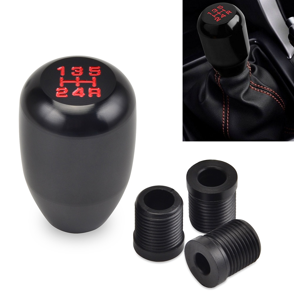 Universal Car 5 Speed Shift Knob Stick Manual Shifter Lever Aluminum ...