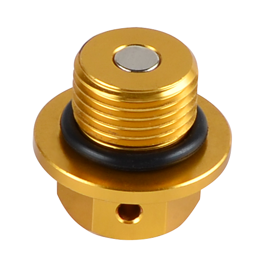 Gold Magnetic Oil Drain Plug for Suzuki GSX-R600/750/1000/400 Bandit ...