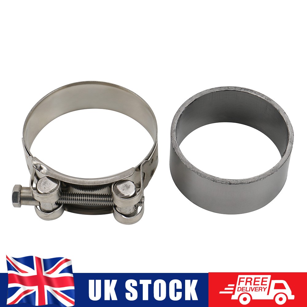 Exhaust Clamp Collector Box Gasket Seal For Suzuki GSF 600 650 1200 ...